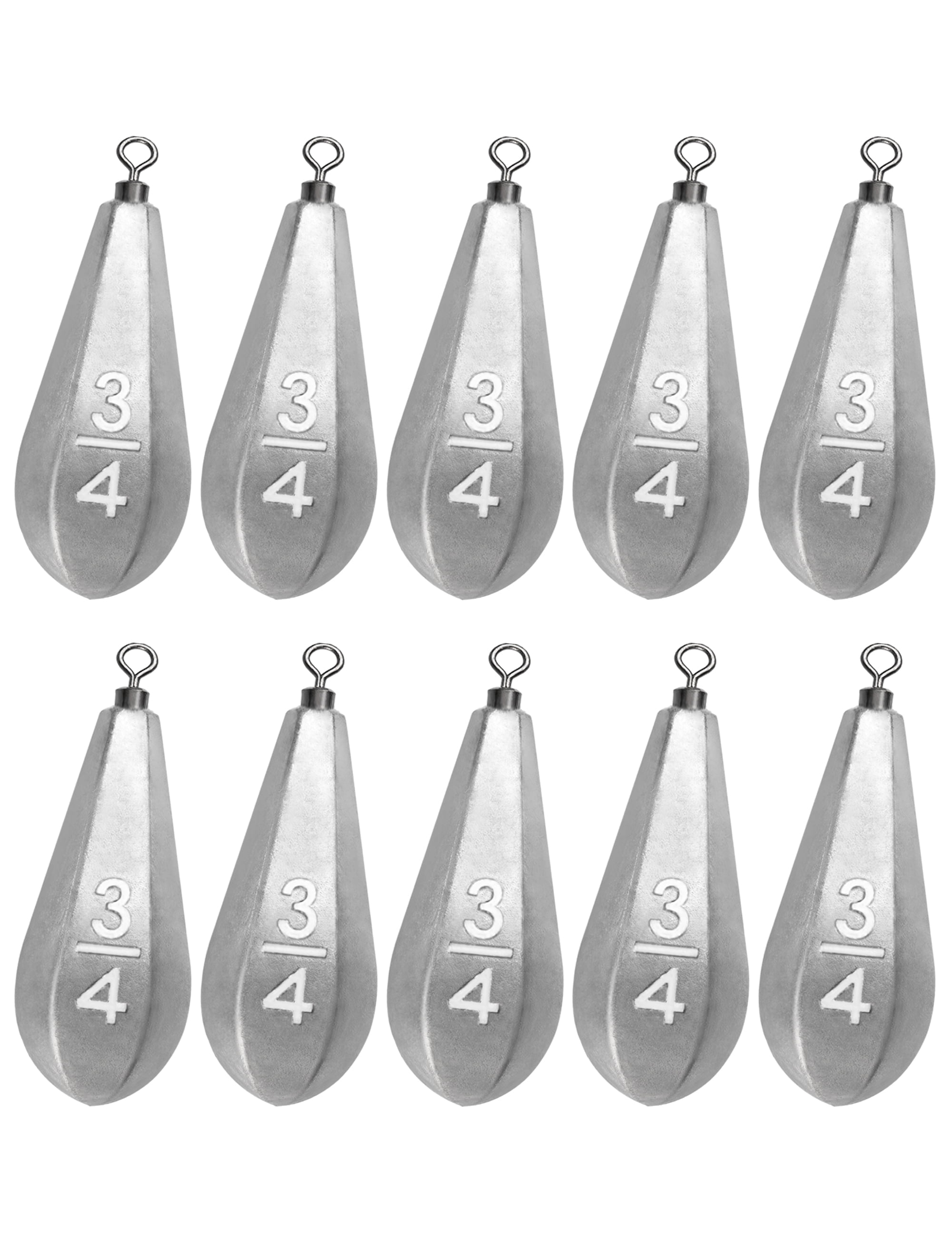 BLUEWING Swivel Bank Sinkers Fishing Weights Lead Sinkers with Swivel Bottom Fishing Weight ...