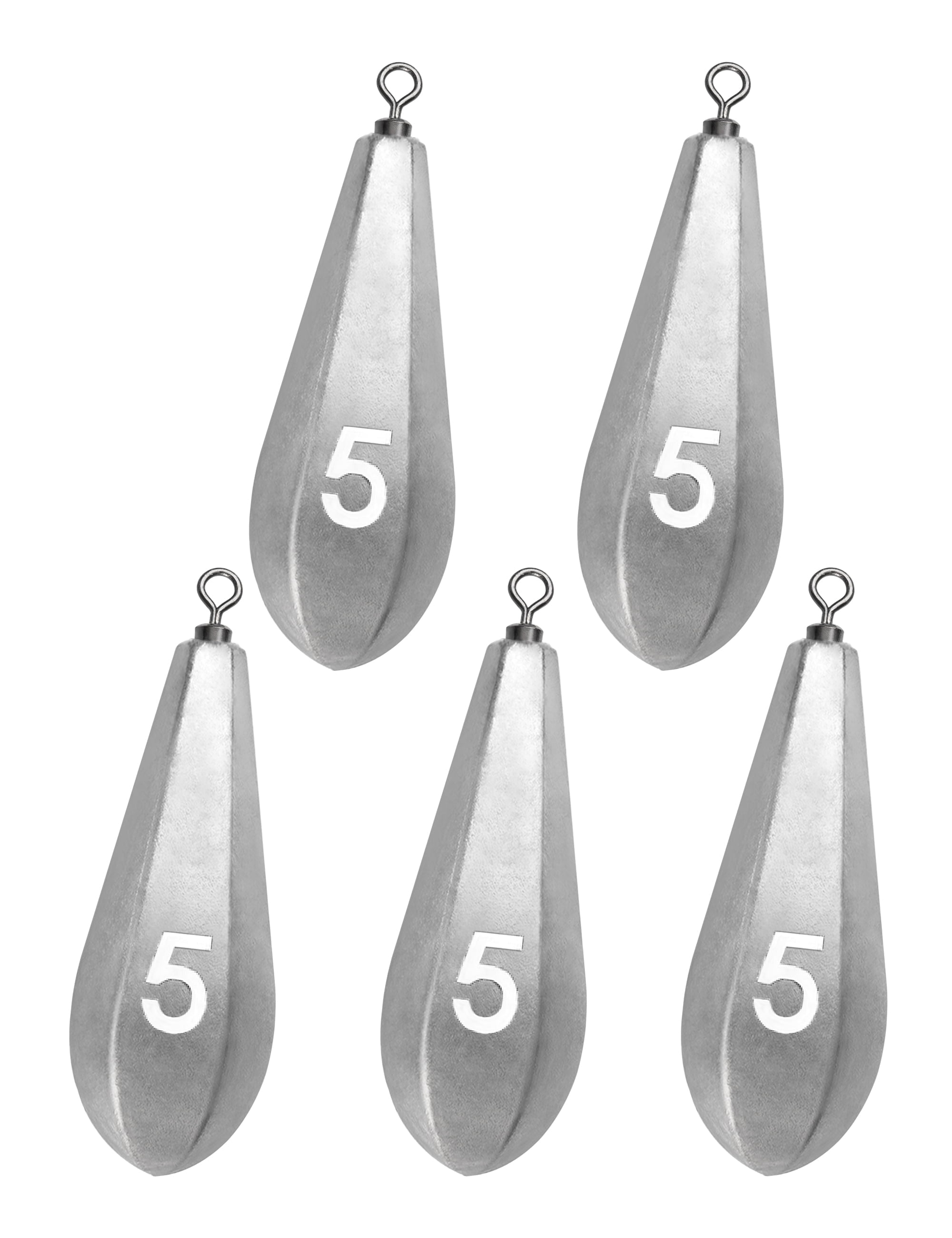 BLUEWING Swivel Bank Sinkers Fishing Weights Lead Sinkers with Swivel ...