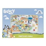 Bluey 40 Piece Party Kit for 8 - Walmart.com