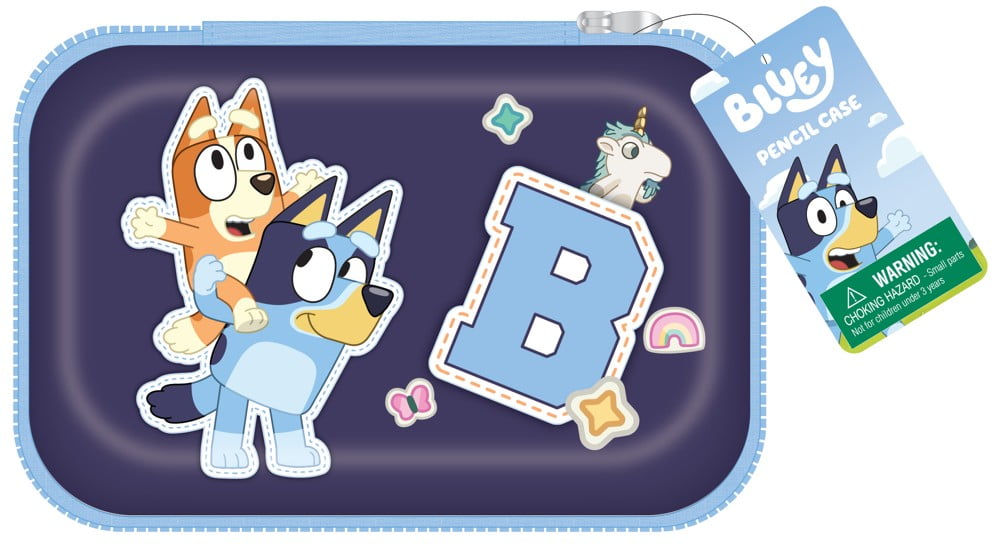 Bluey Pencil Case with Zipper for Students, Elementary School - Walmart.com