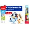 Colgate Bluey Manual Toothbrush 2pk and Bluey Toothpaste Bundle ...