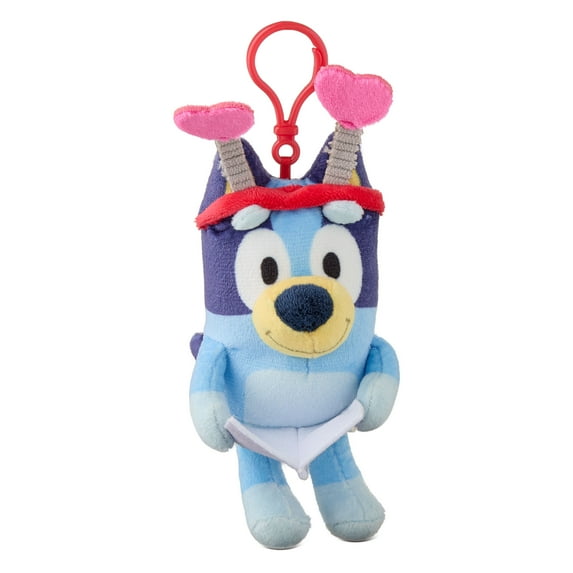 Bluey Valentine's Day Mini Plush with Backpack Clip - Walmart.com