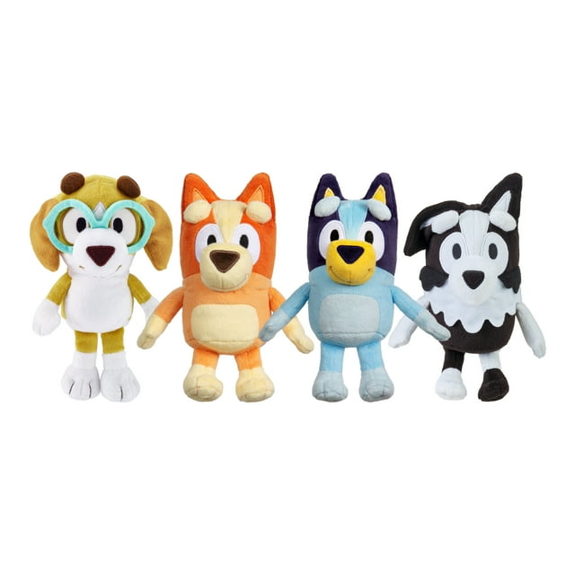 Bluey Plush Toy Value Pack - Stuffed Play Set - Walmart.com