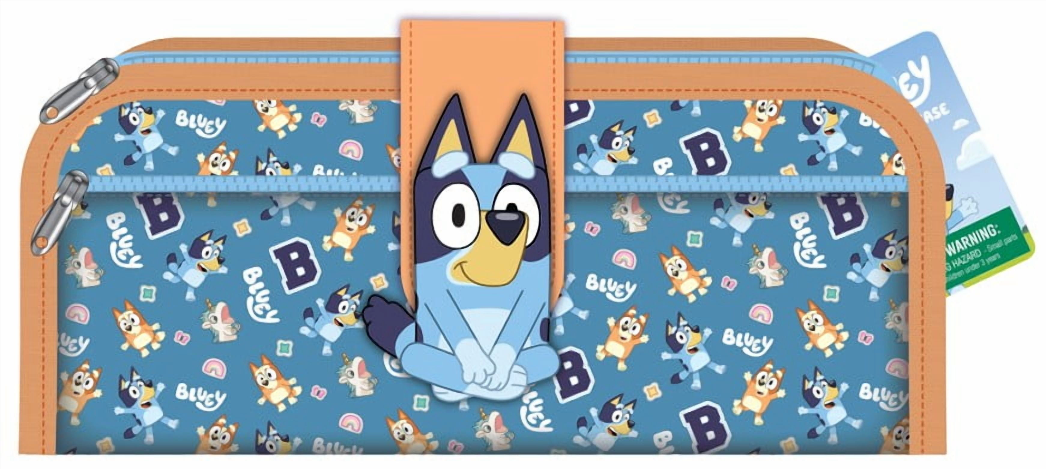Bluey Utility Pencil Pouch for Students, Elementary School - Walmart.com