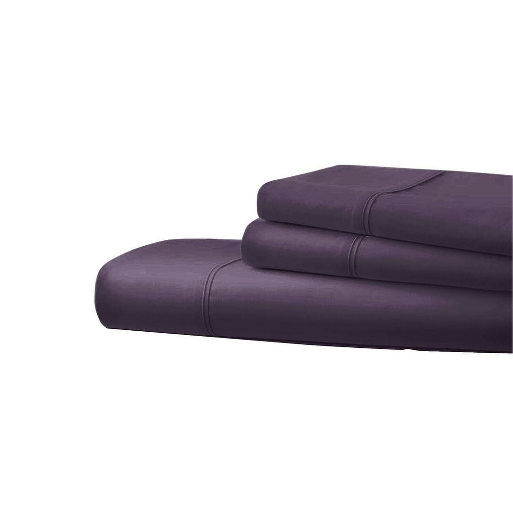 BLUFF CITY BEDDING 1800 Series 6 Piece Egyptian Cotton Feel Soft Sheets ...