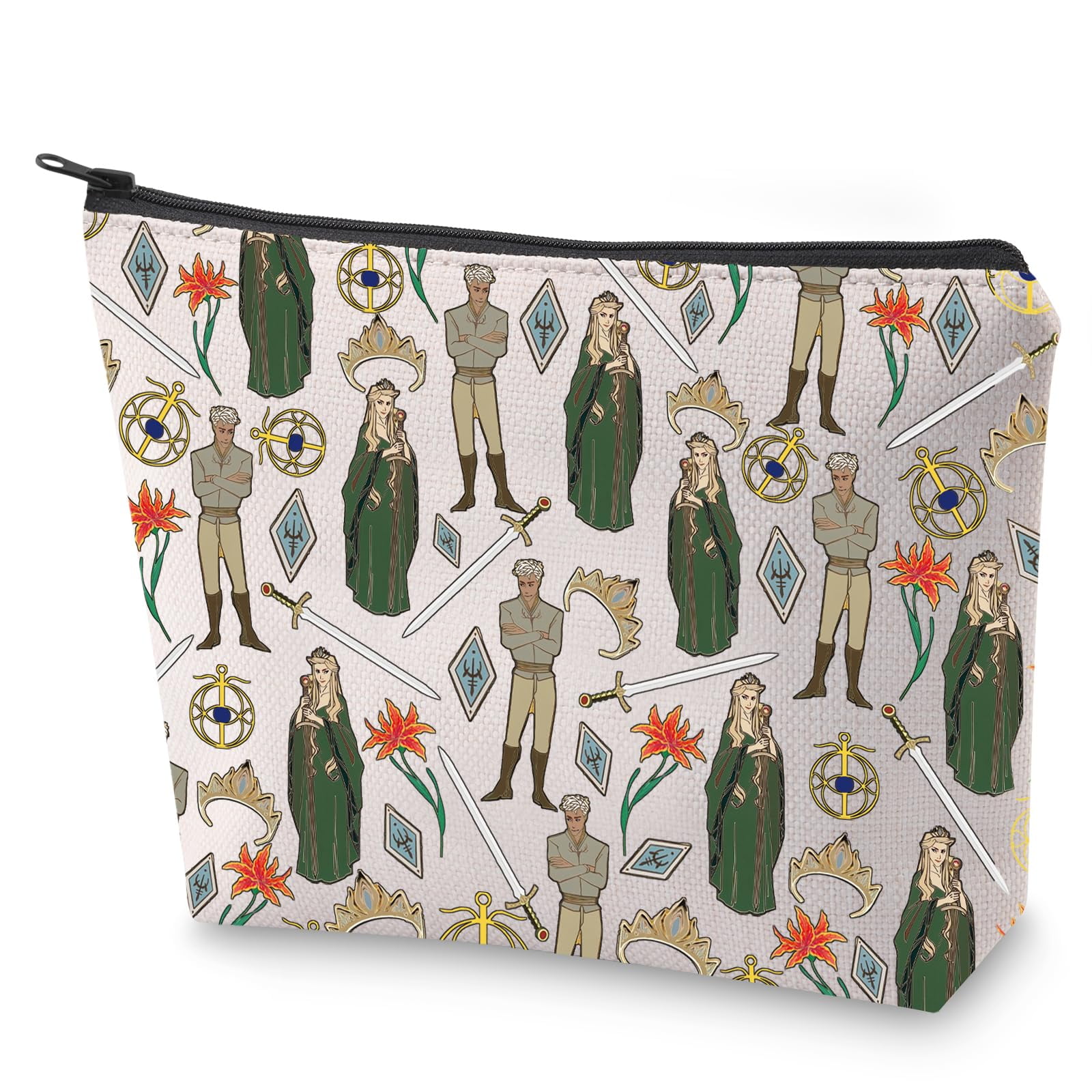 BLUPARK TOG Makeup Bag SJM Fans Gift Aelin and Rowan Cosmetic Bag ...