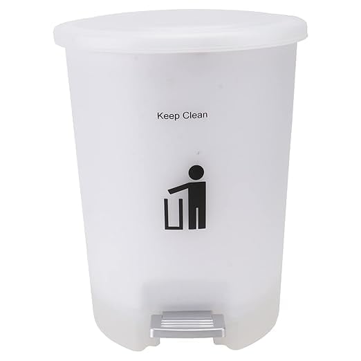 BLURISM Bathroom Bin with Lid Bedroom Bin with Lid Small Pedal Bin ...