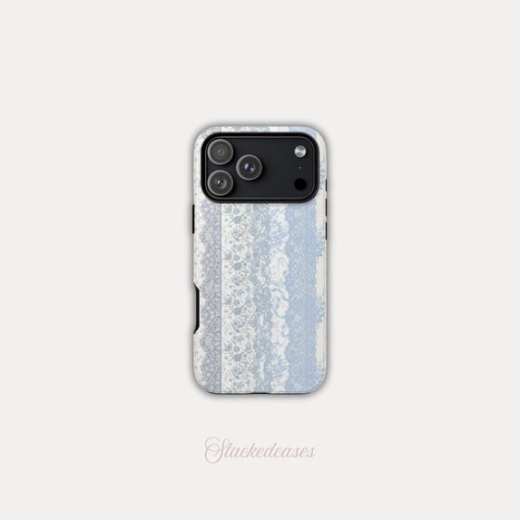 BLUSHING BLUES Protective Phone Case for iPhone 11 12 13 14 15 16 17 ...