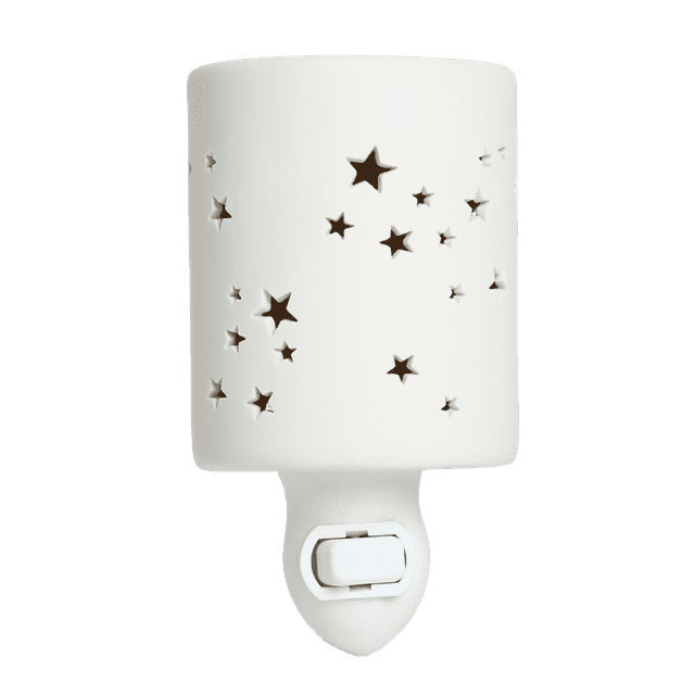 BLUZEN Essential Scented Ceramic Star Oil Warmer Plug-In with 5mL ...