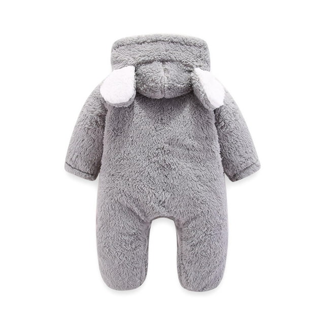 BLVB Baby Clothes Winter Snowsuit Cute Newborn Infant Coats Toddler Bodysuits Fleece Hooded ...