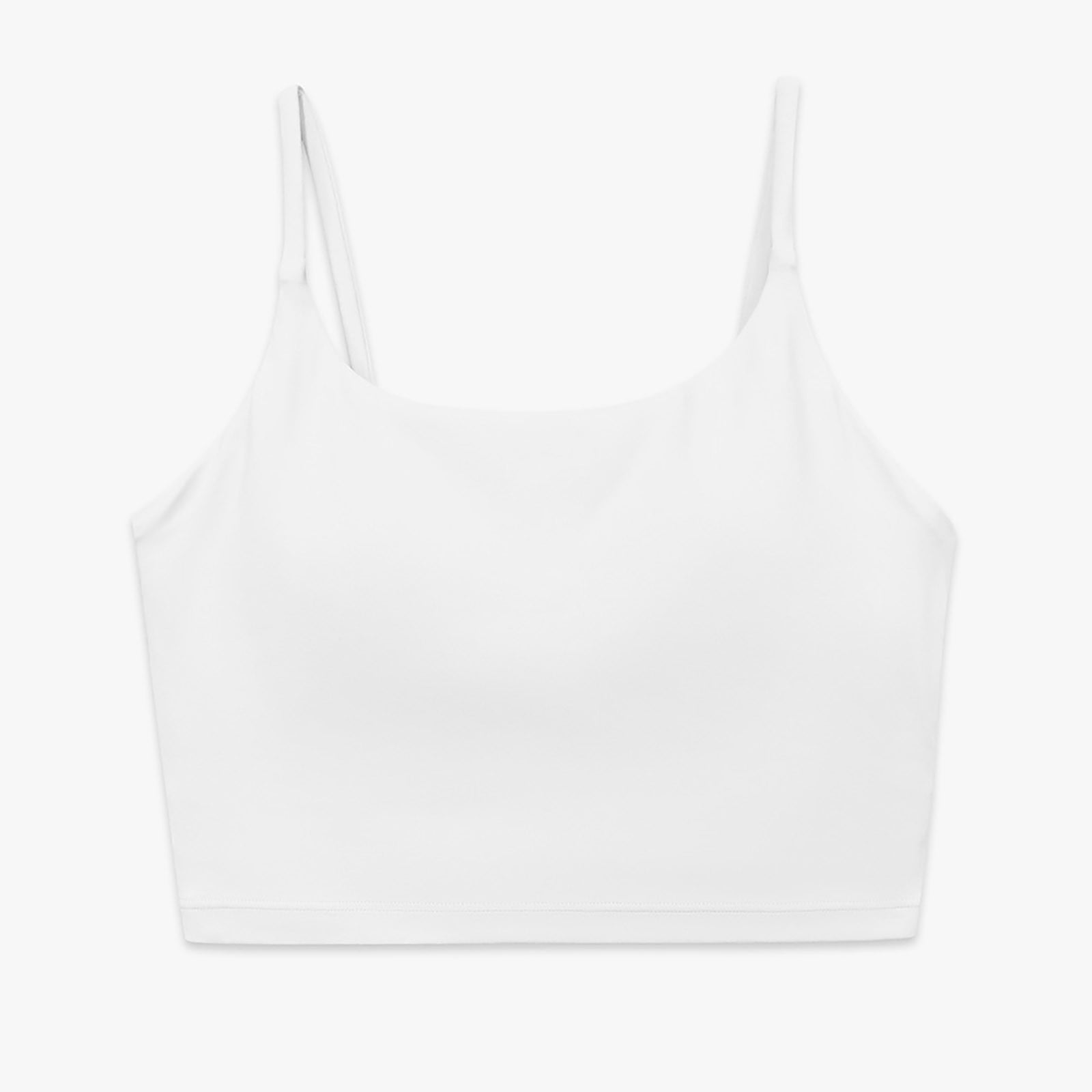 BLVB Cami Sports Bra Tank Tops for Women Spaghetti Straps Workout Yoga ...
