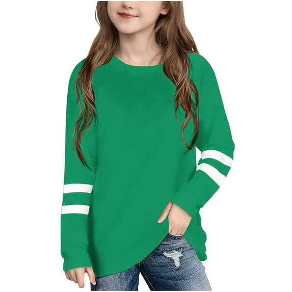 BLVB Kids Boys Girls T Shirts Casual Long Sleeve Tee Crewneck Color ...