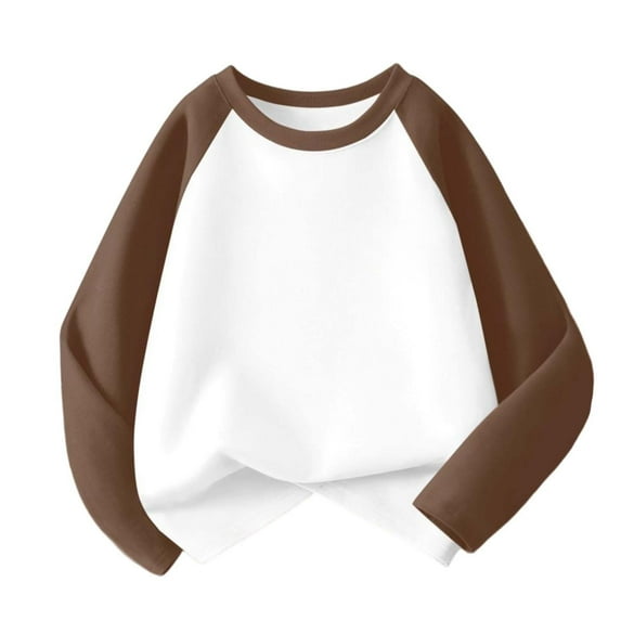 BLVB Kids Toddler Baby Boys Girls T Shirts Casual Raglan Long Sleeve ...
