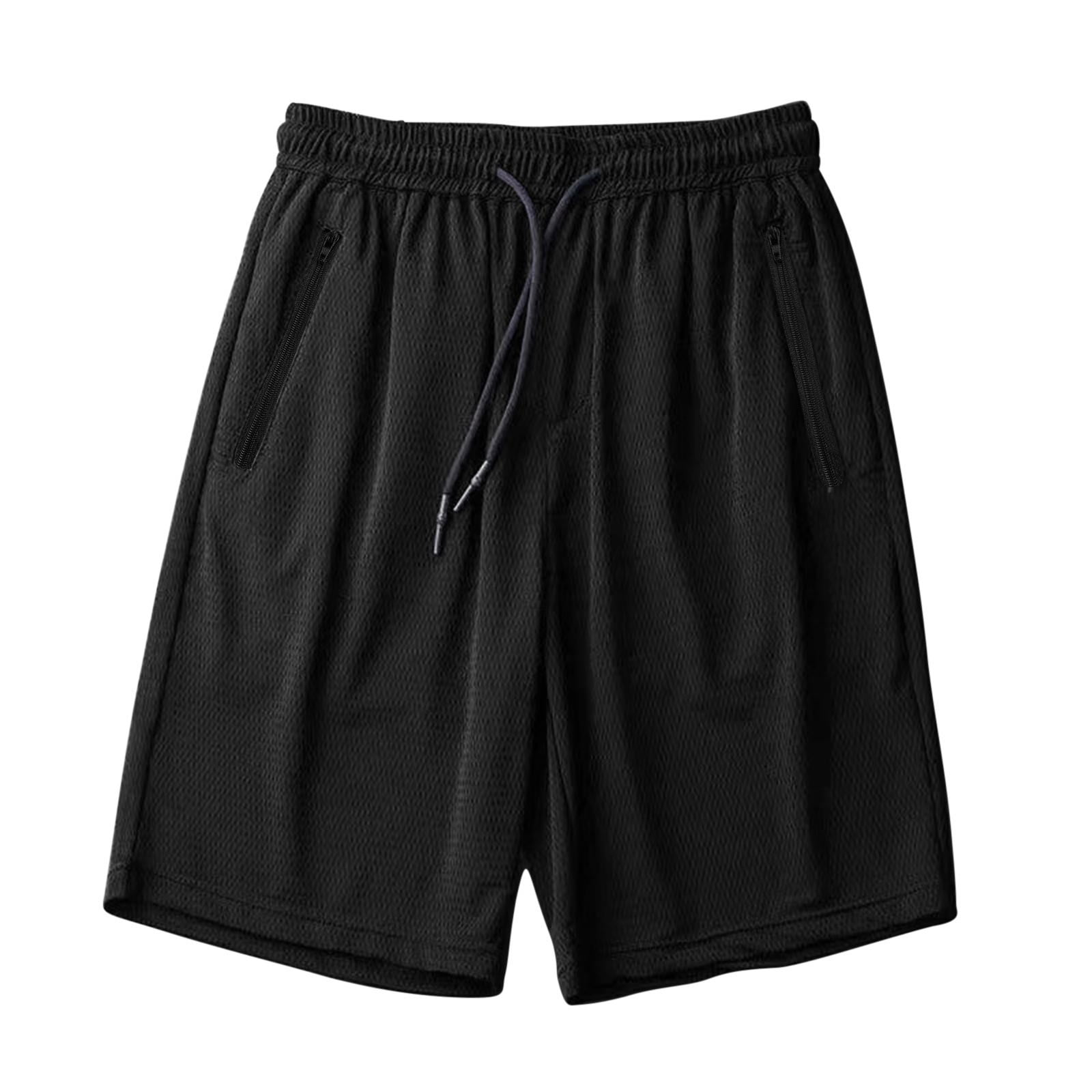 BLVB Men's Workout Shorts Quick Dry Breathable Drawstring Shorts ...