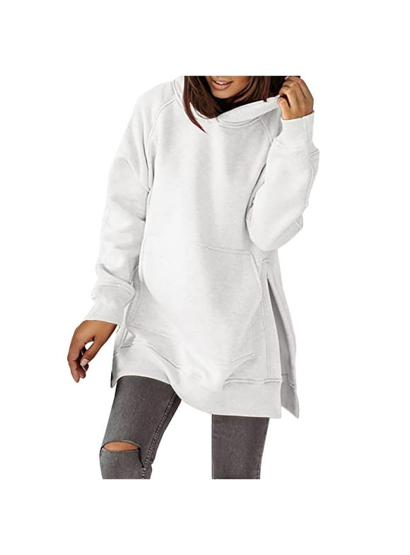 Side Slit Sweatshirt