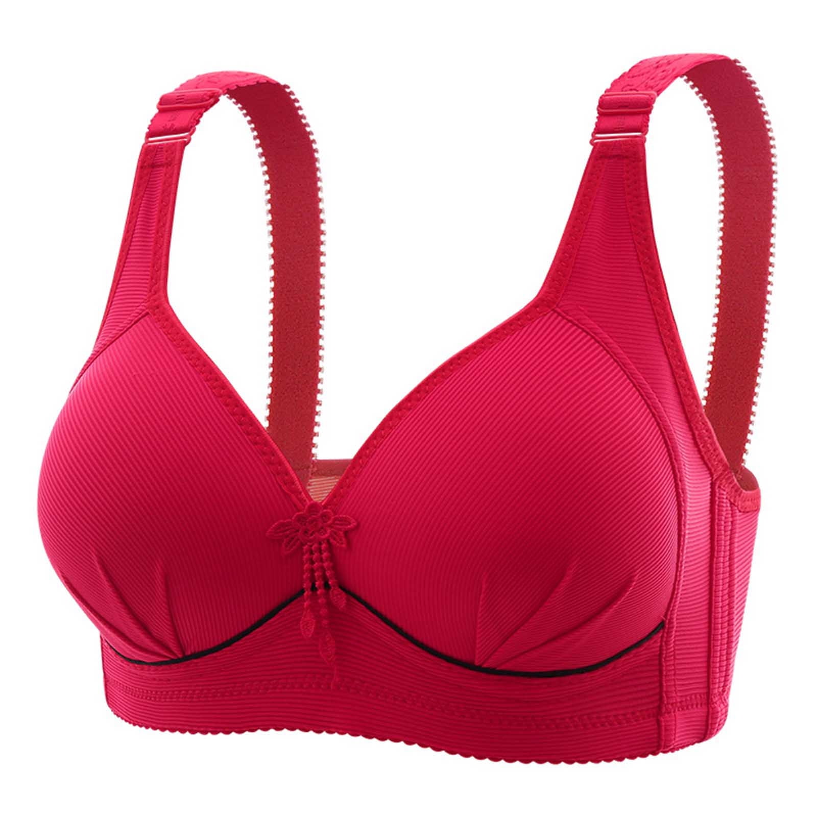 BLVB Push up Bra for Women Comfort Soft Support Bra Wireless Full ...