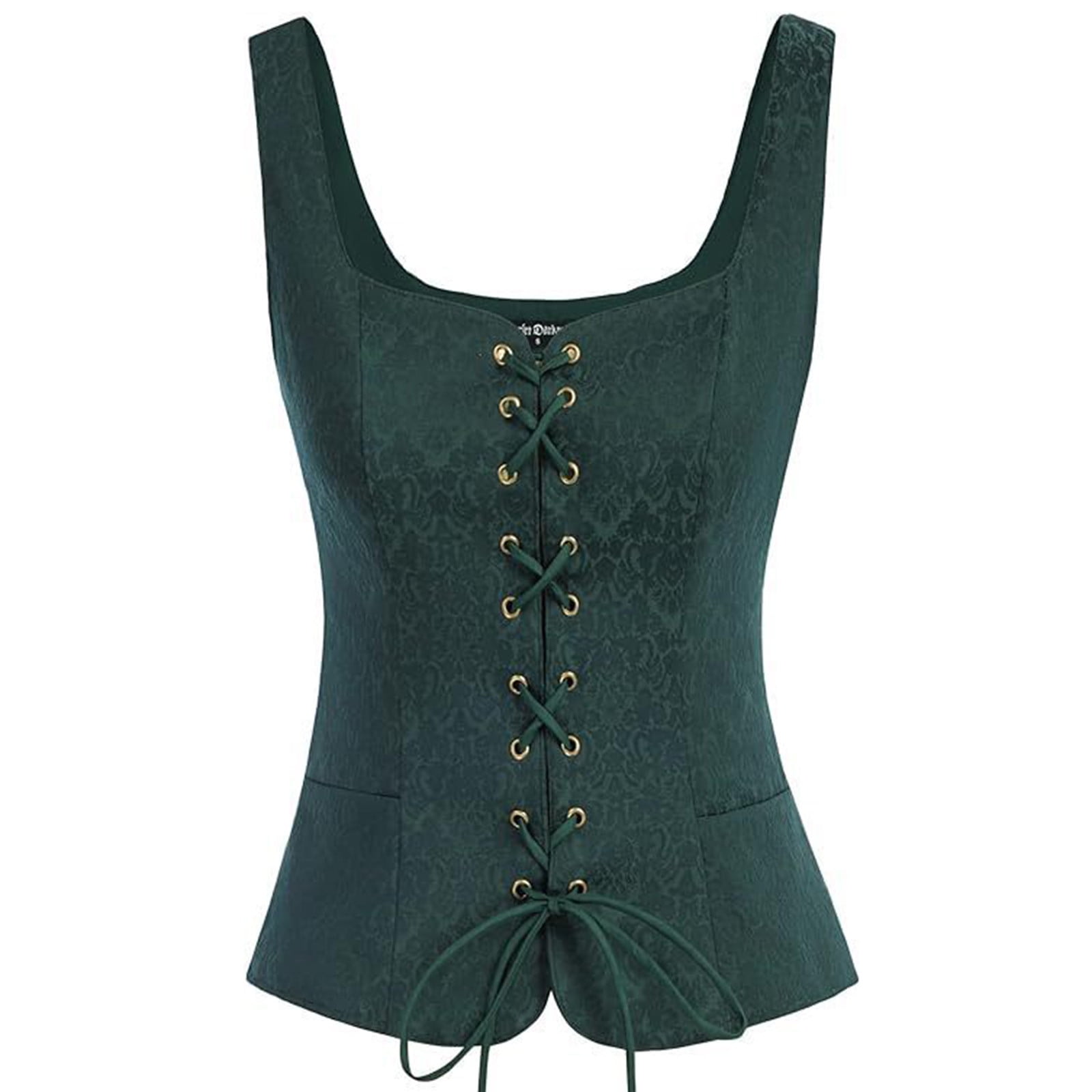 BLVB Renaissance Corset Tops Women Medieval Sleeveless Vest Western ...