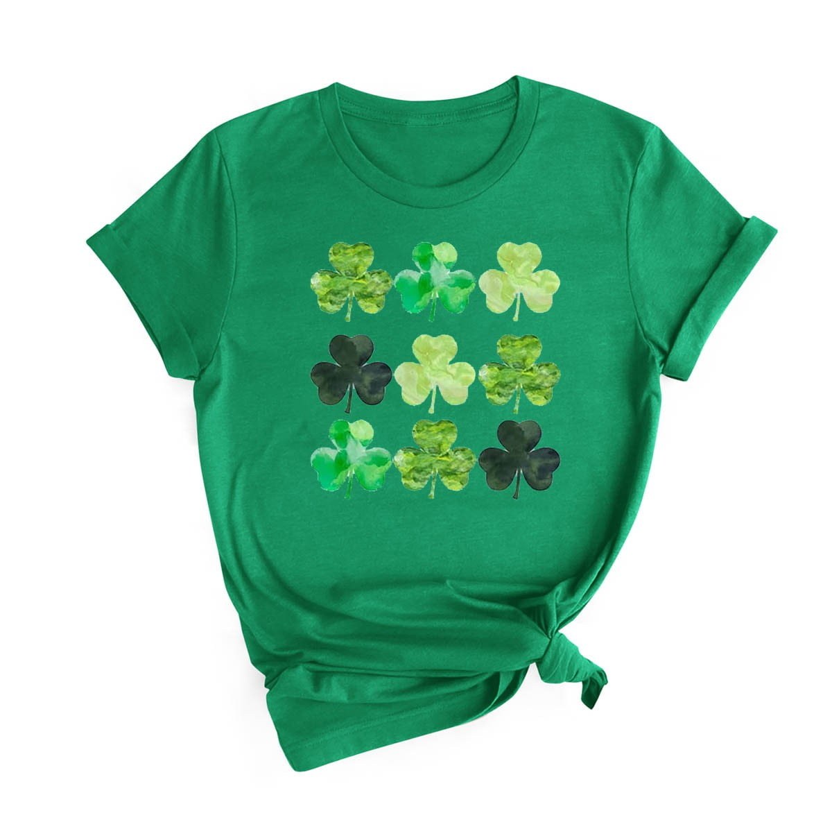 BLVB St. Patrick's Day T Shirts for Women Short Sleeve Crewneck Casual ...