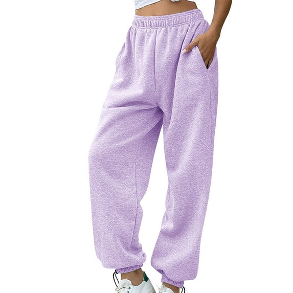BLVB Sweatpants Women Spring Fall Fashion Baggy Joggers Workout Lounge ...