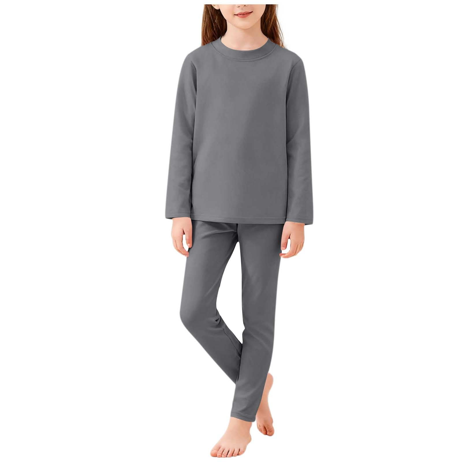 BLVB Thermal Underwear Sets for Kids Long Johns Leggings and Shirt Boy ...