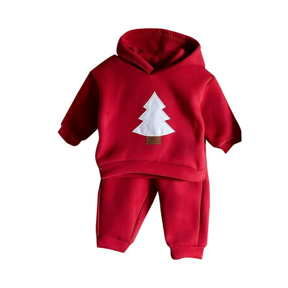 BLVB Toddler Baby Boy Girl Christmas Outfits Long Sleeve Hoodie ...
