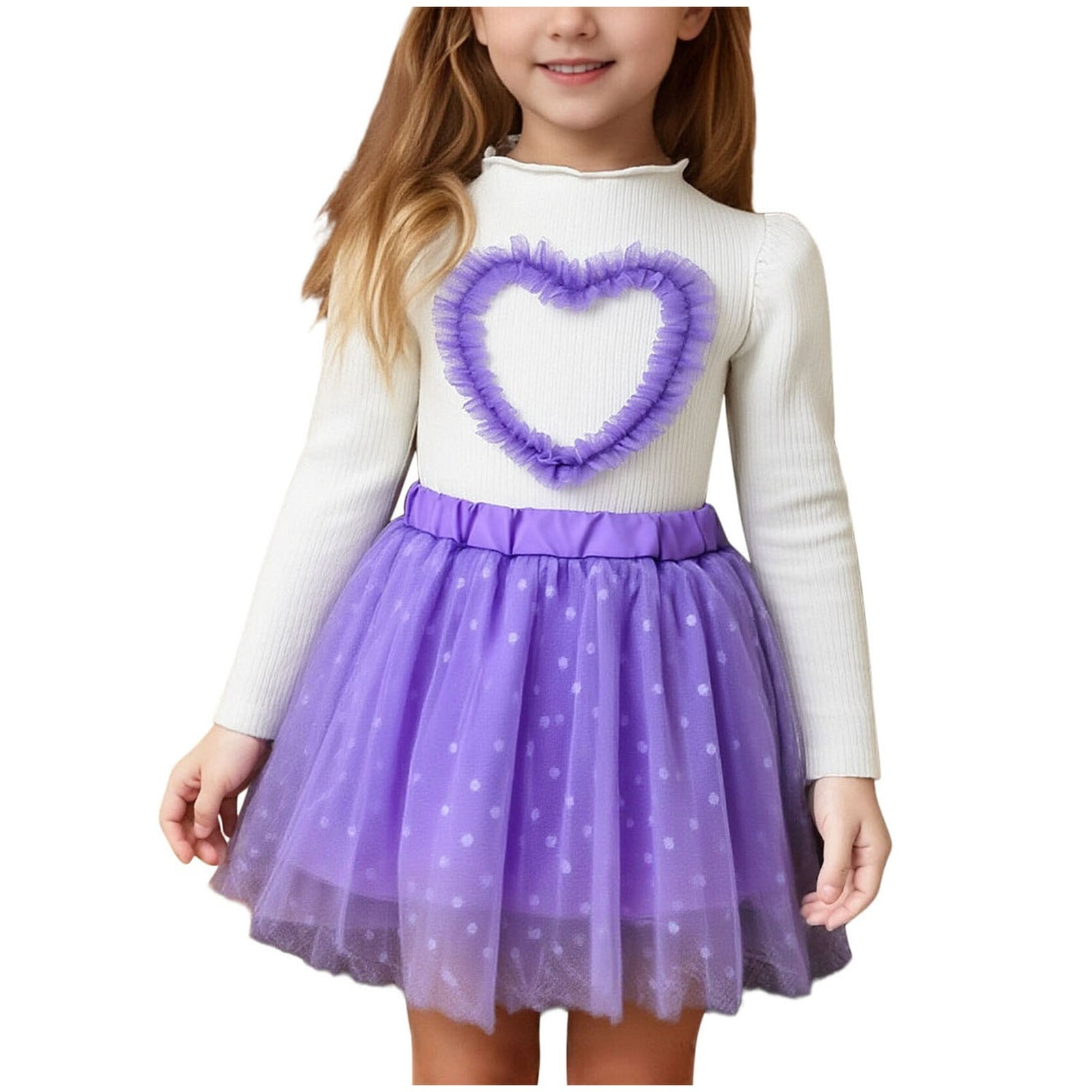 BLVB Toddler Baby Girl Valentine's Day Skirts Outfit Spring Fall Kids ...