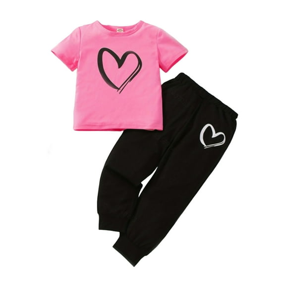 BLVB Toddler Girls Clothing Sets Valentine Fashion Spring Summer ...