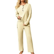 White Mark Women's 2-Piece Velour Long Sleeve Tracksuit Set with Faux ...