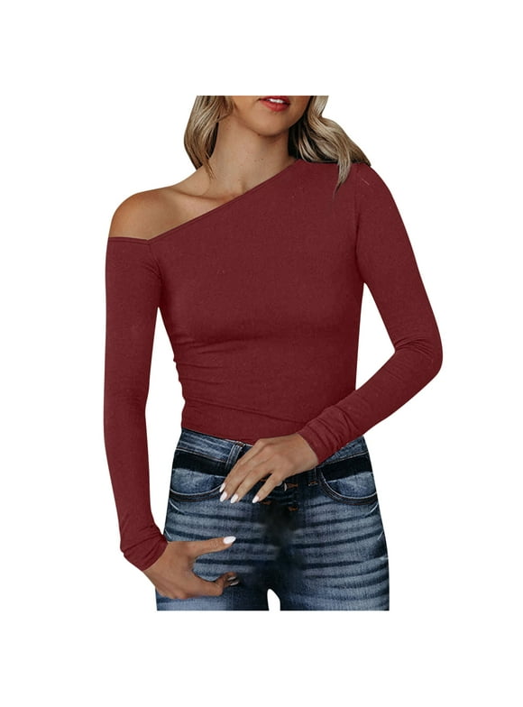 Off One Shoulder Tops