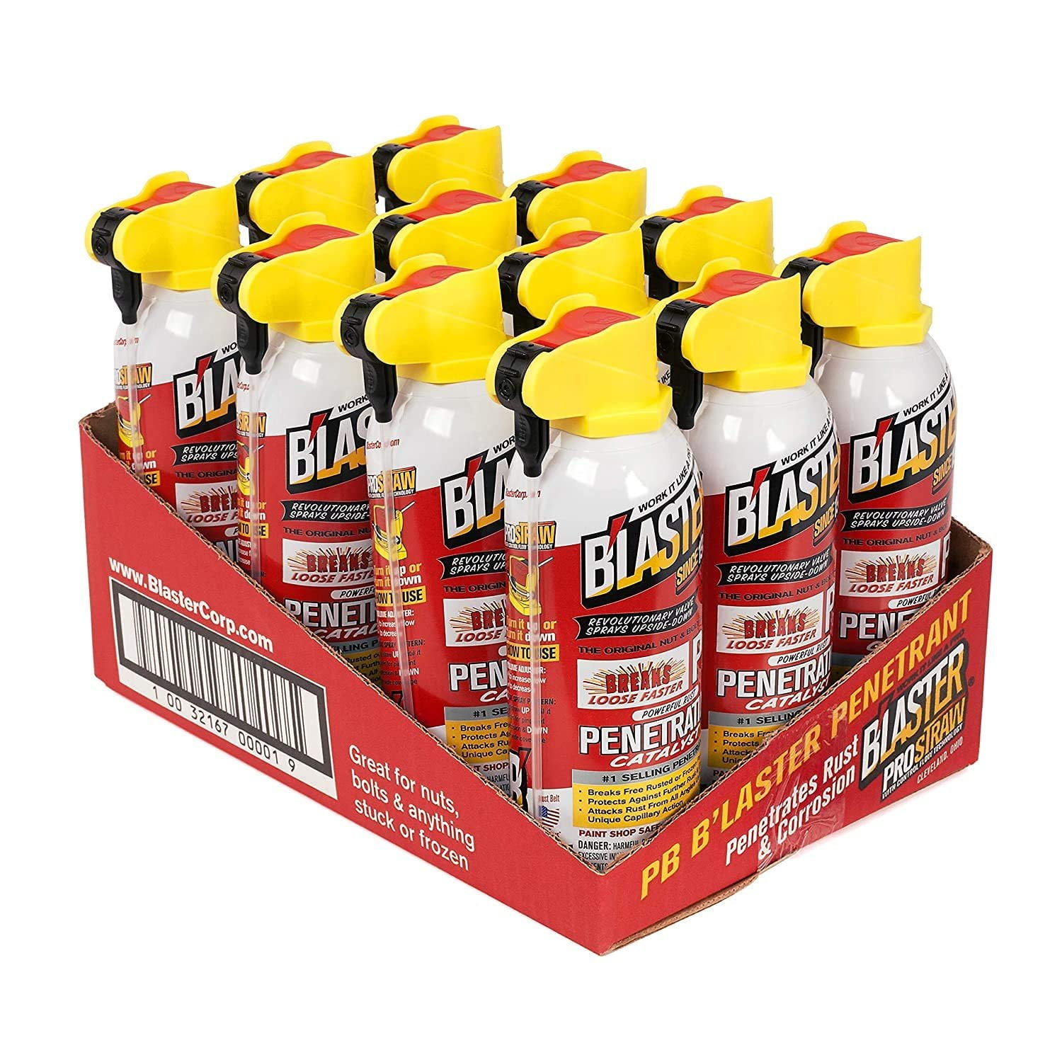 BLaster PB-DS Rust Free Penetrating Catalyst, Includes New BLaster ...