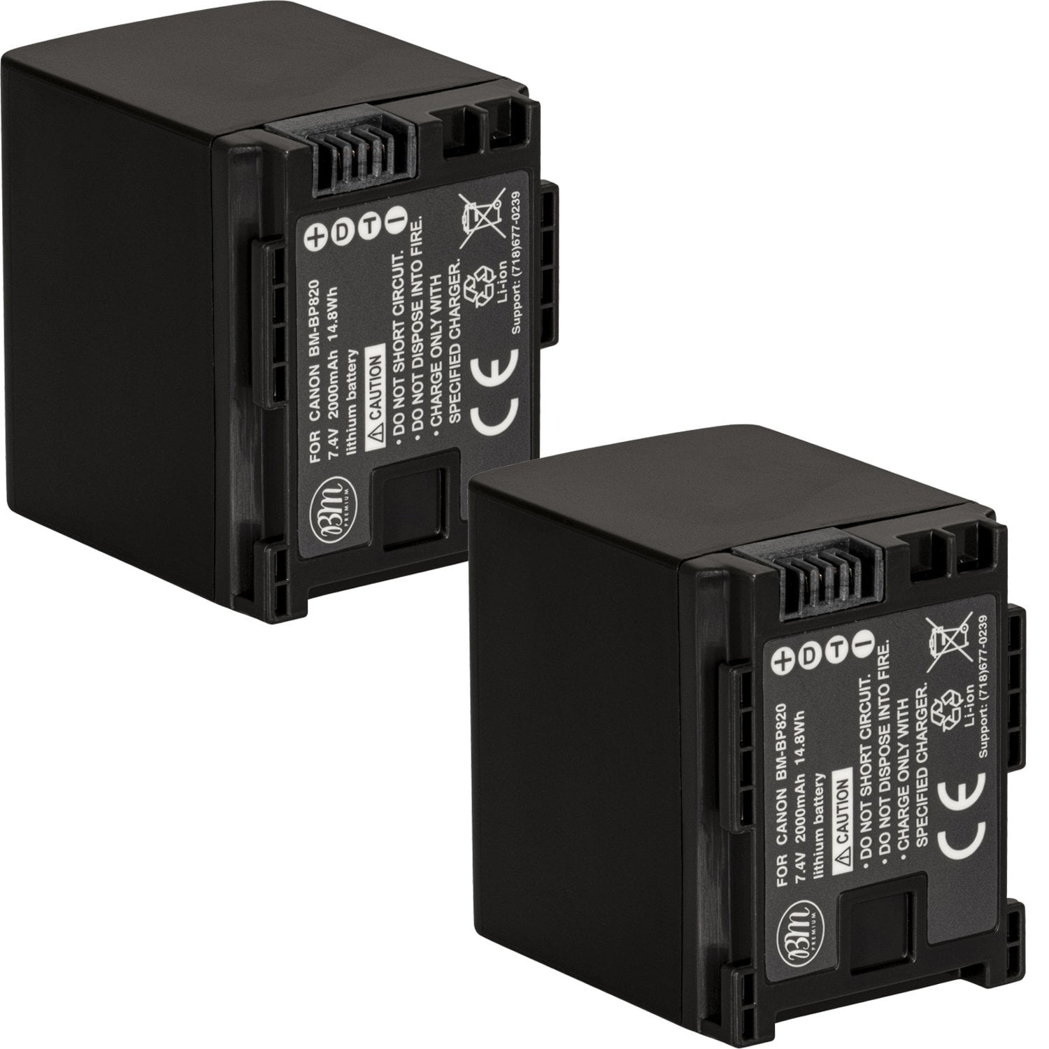 BM 2 BP-820 Batteries for Canon VIXIA HF G30 HF G40 HF G50 HF G60 GX10 ...