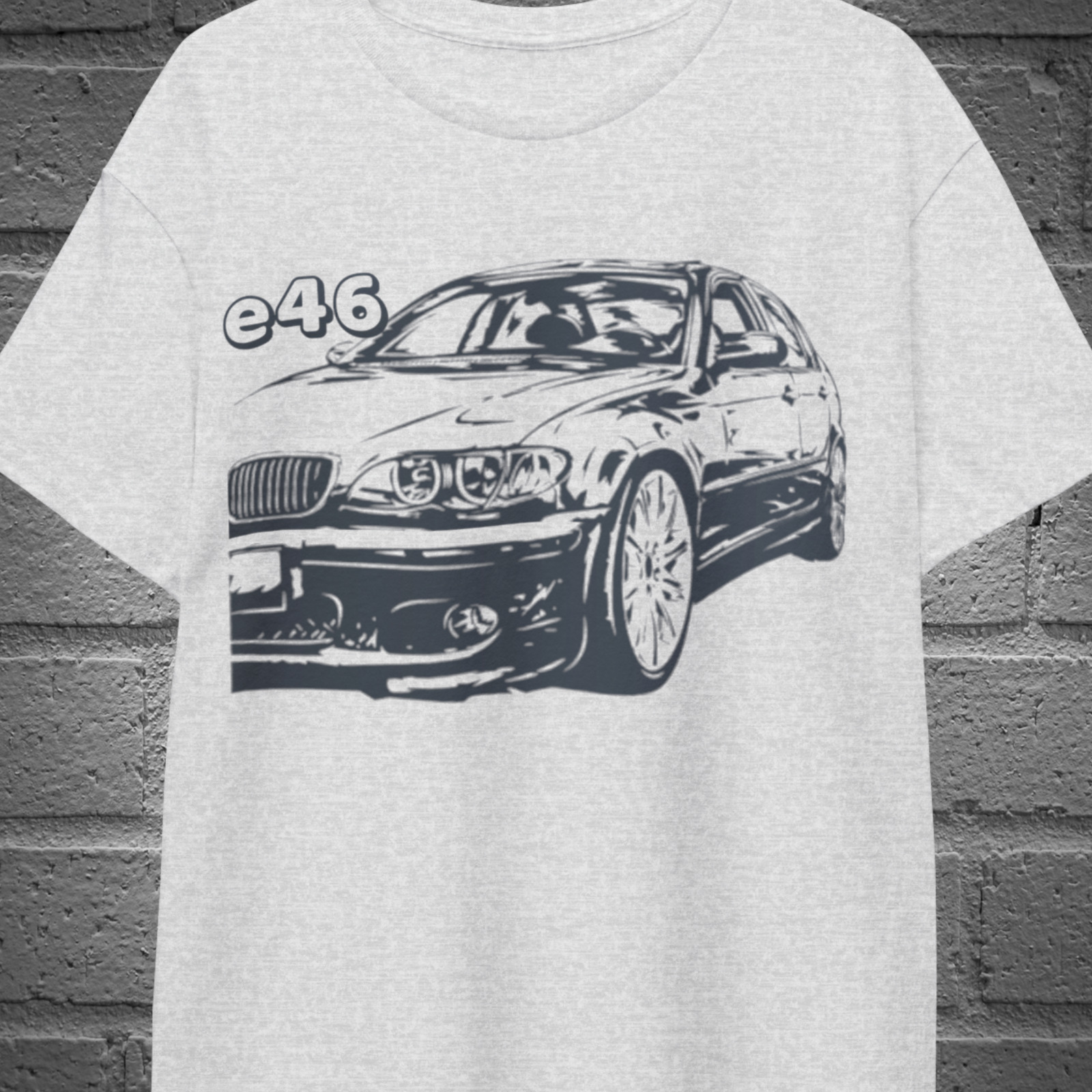 BM CAR Classic German M3 E46 T-Shirt,E46 T-shirt, M3 SPORT car e46 fans ...
