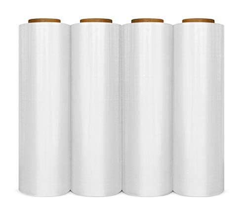 BM Paper 1 X 4 Plastic Shrink Stretch Wrap 445mm x 450m, 4RLS/CS 18 ...