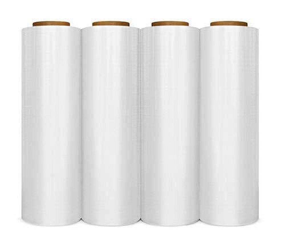 BM Paper 1 X Four 4 Plastic Shrink Stretch Wrap 445mm x 450m, 4RLS/CS ...