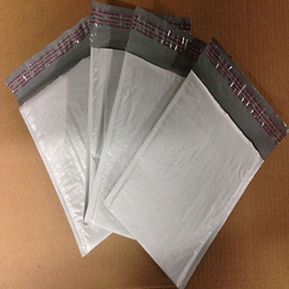 BM Paper 250pcs #0 6x10" Bubble Lined Polyolefin Mailers Padded ...
