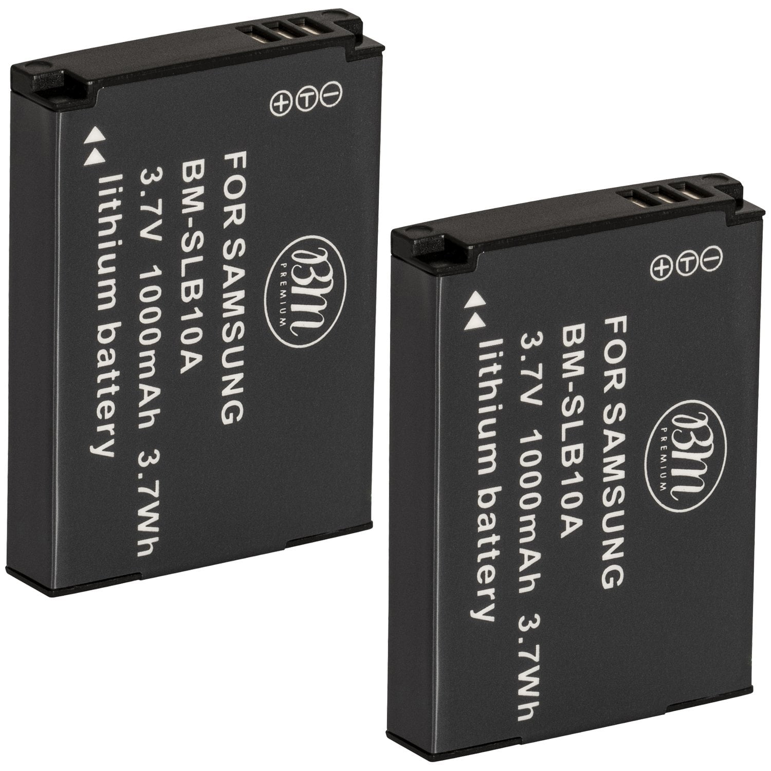 BM Premium 2 Pack of SLB-10A Batteries for Samsung ES55, EX2, EX2F, HMX ...