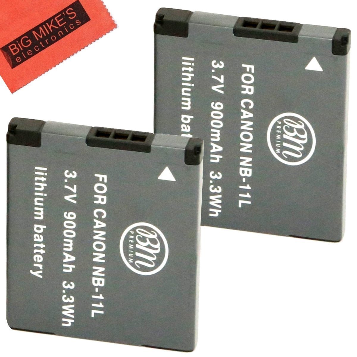 BM Premium 2 Pack of NB-11L, NB-11LH Batteries for Canon PowerShot ...