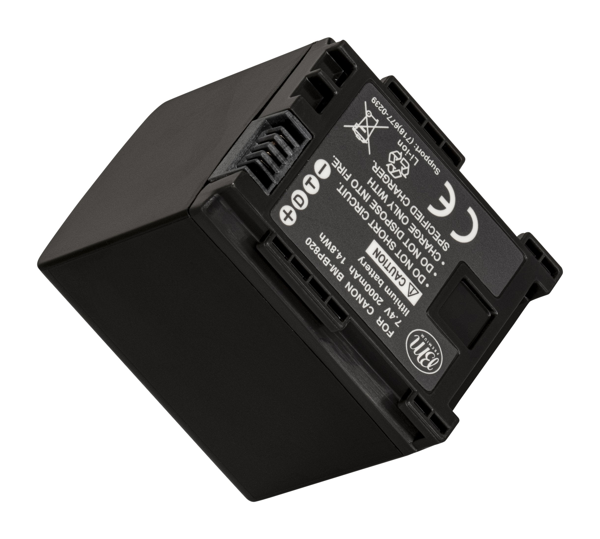 BM Premium BP-820 Battery for Canon VIXIA HFM30, HFM31, HFM32, HFM300 ...