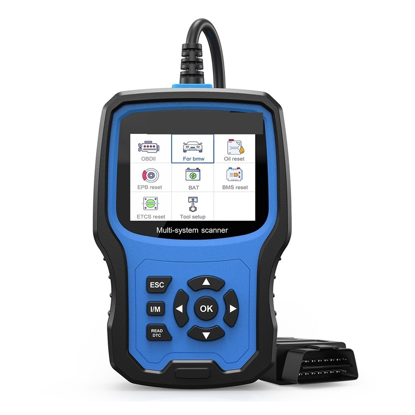 BM700 Full System Diagnostic Tool OBD2 Scanner Injector Coding ...