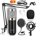 BM800 Professional Studio Microphone Kit, Podcast Setup with Adjustable ...