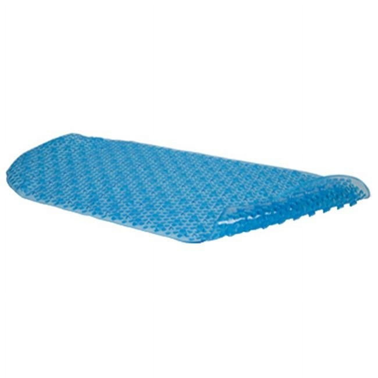 BMAT-C4J01-04 15 x 34.5 in. Blue Bubble Bath Mat - Walmart.com