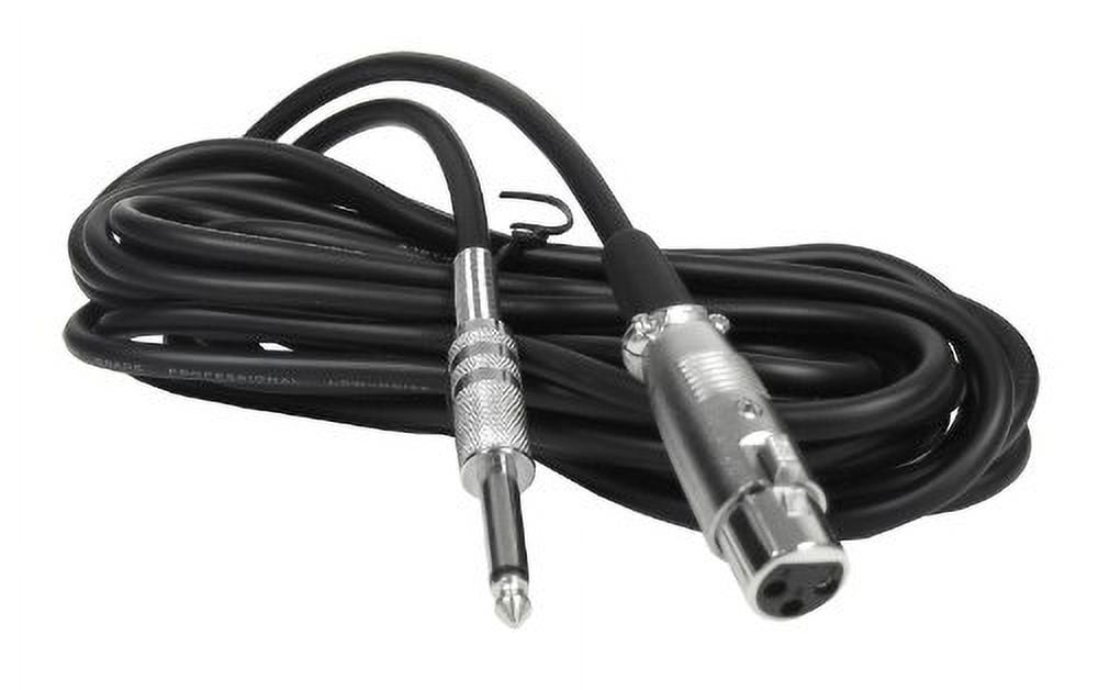 BMB NKN-300 Wired Microphone with15ft XLR-to-1/4 Cable - Walmart.com