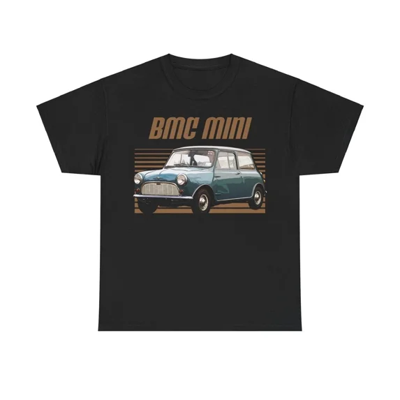BMC Mini 1959 Nostalgic Automobile Car T-shirt - Walmart.com