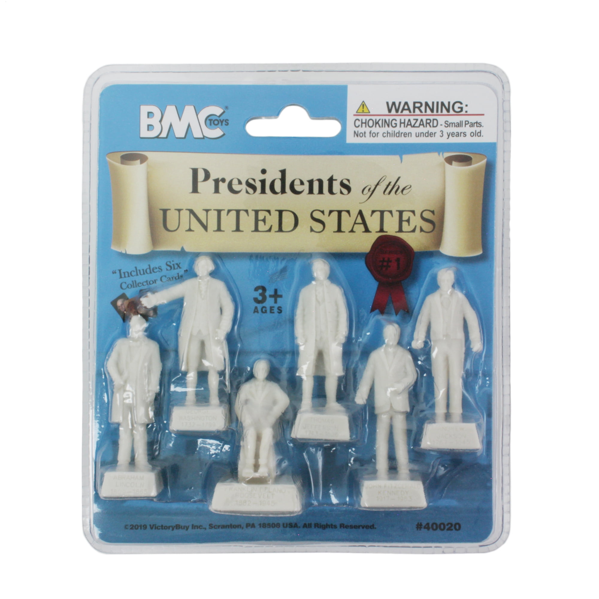 BMC Presidents of The United States Series 1: Plastic Figure 6pc Set ...
