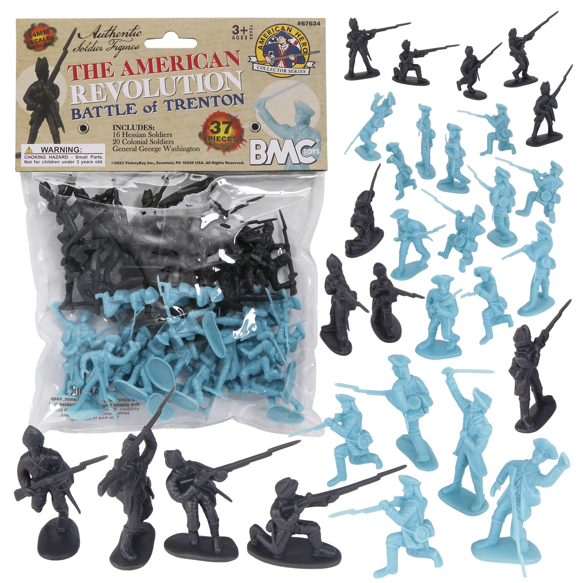 BMC Revolutionary War Battle of Trenton - Plastic Army Men Soldier ...