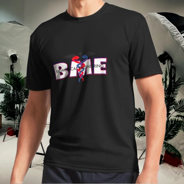 BME Biomedical Engineering Active T-Shirt Logo Men's T-Shirt Funny Size ...