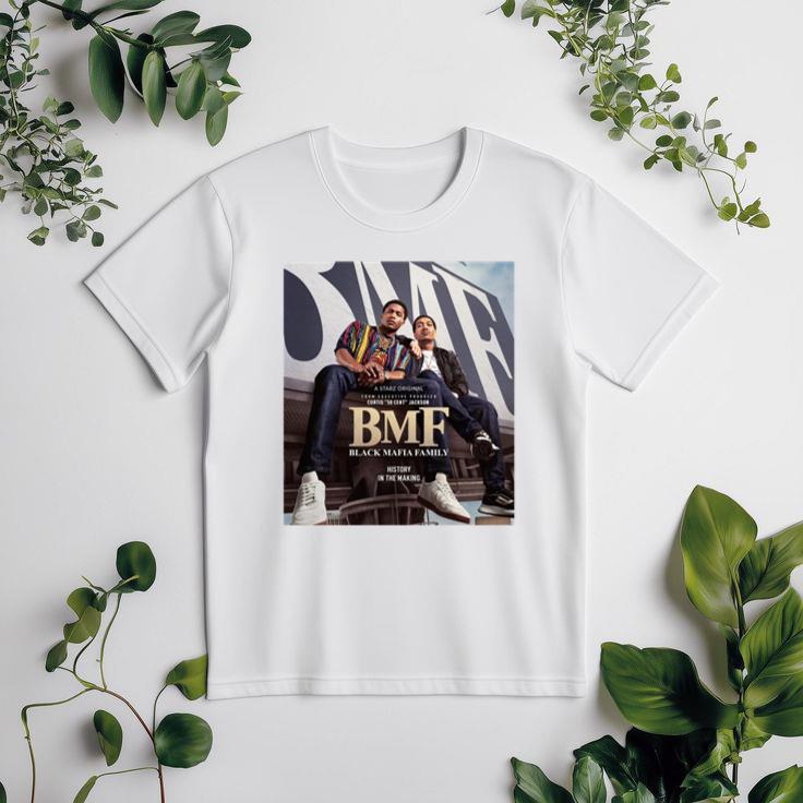 BMF Inspired Black Mafia Family TV Show Fan Graphic Short Sleeve Unisex ...