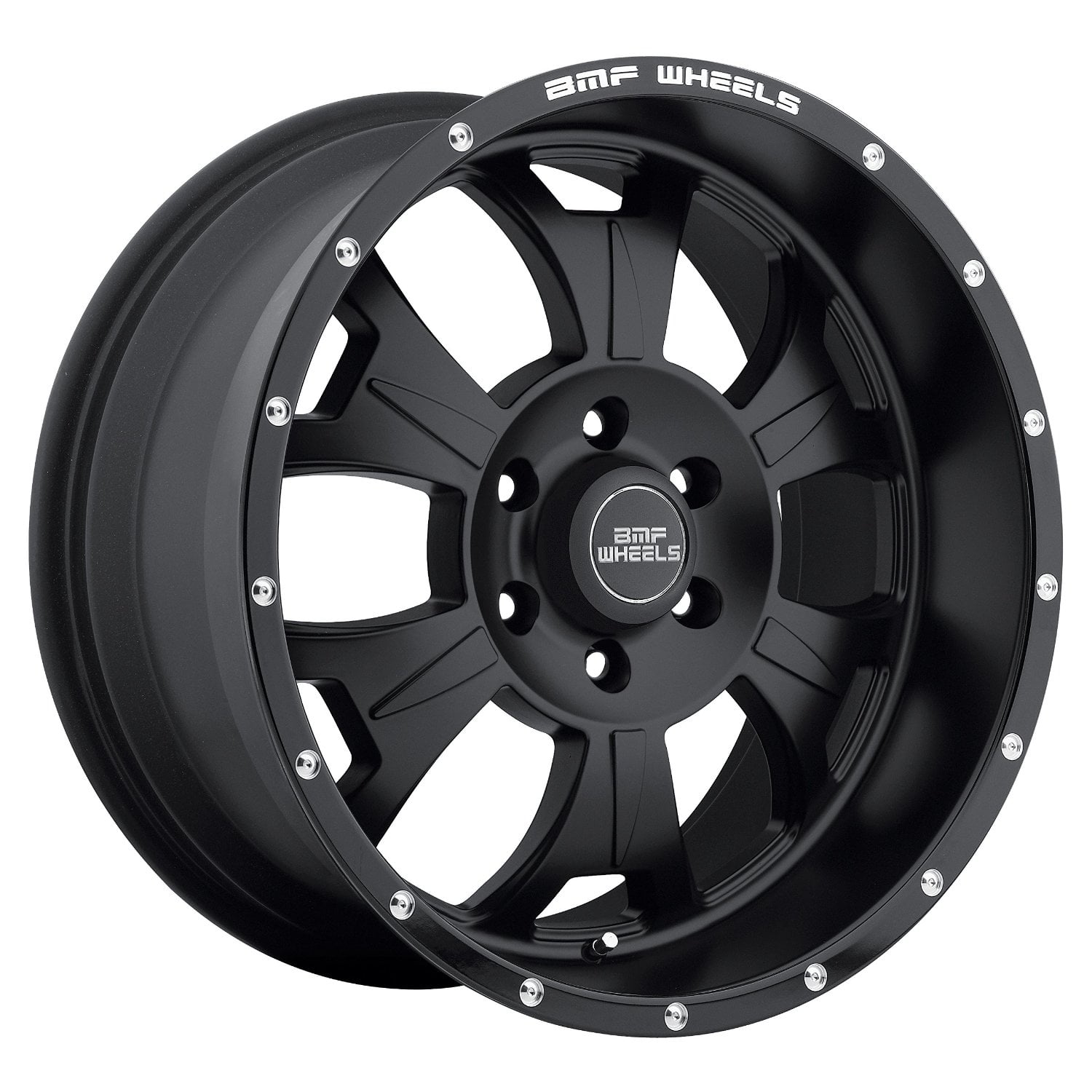 BMF WHEELS INC. 462SB-790613900 17X9 M-80 STEALTH 6X5.5 BP 5 B/S O ...