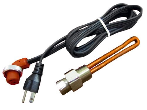 BMI 1500w Engine Block Heater Compatible with: Ford 7.3 L Diesel Engine ...