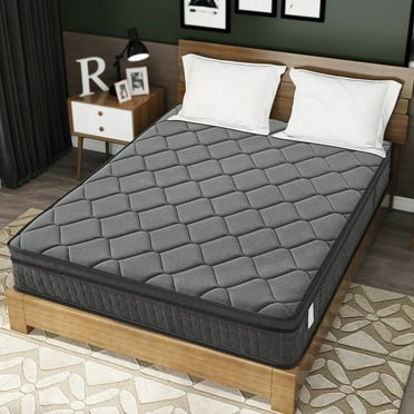 Serweet 14 Inch Memory Foam Hybrid King Mattress - Heavier Coils for ...